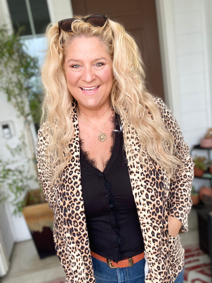 Eyelash Lace Cardigan Top – Jill Alexander Designs